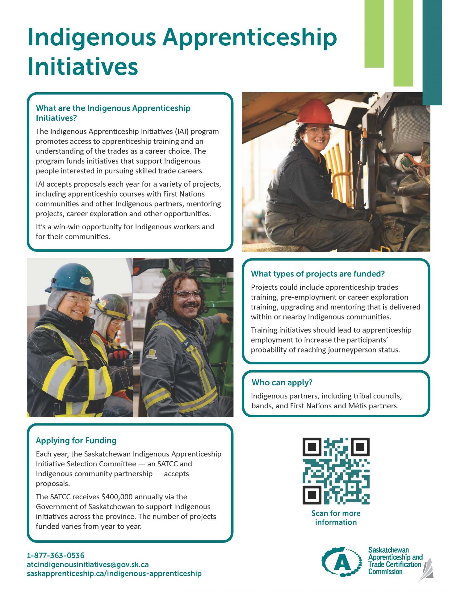 Indigenous Apprenticeship Initiative info sheet 2024 | SATCC